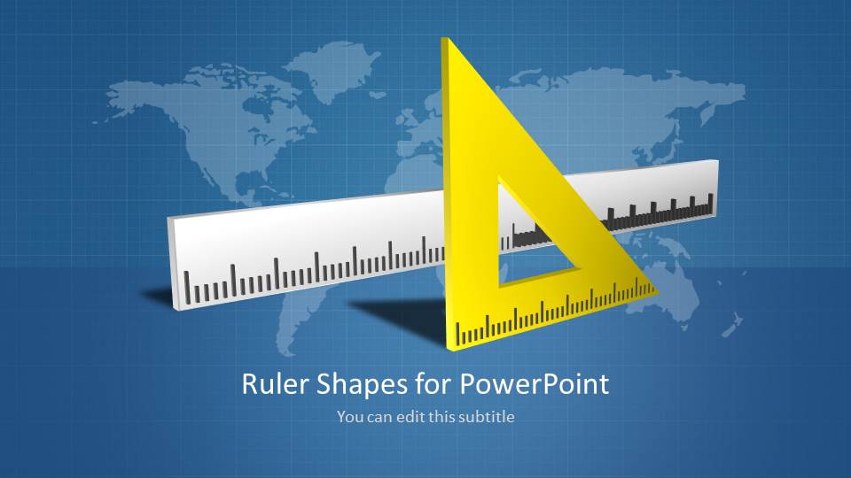 Ruler Shapes For PowerPoint SlideModel