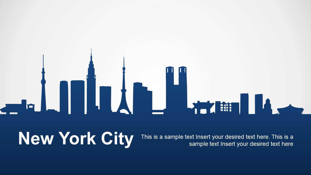 New York PowerPoint Template SlideModel