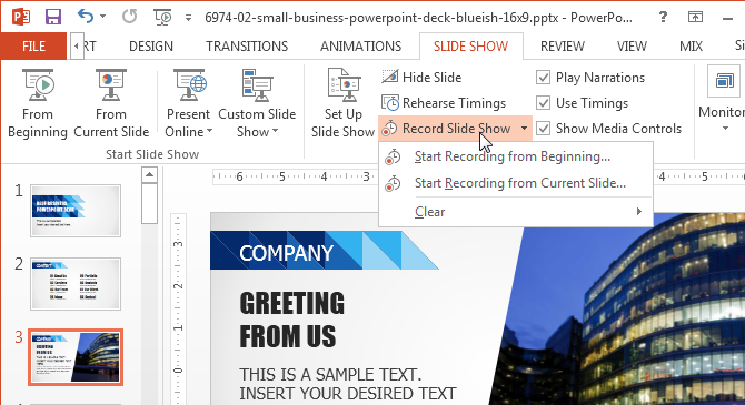 How To Record A Presentation In PowerPoint