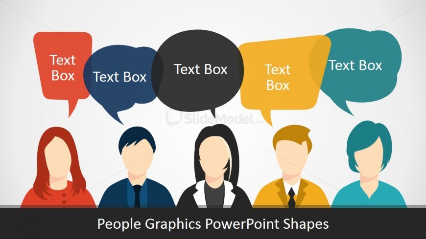People Silhouettes PowerPoint Template - SlideModel