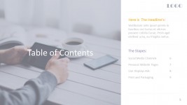 Table of Content Slide Design - SlideModel