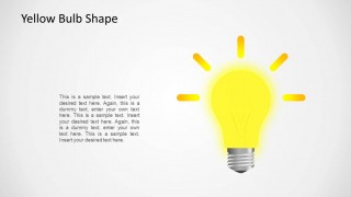 Light Bulb Shape for PowerPoint - SlideModel