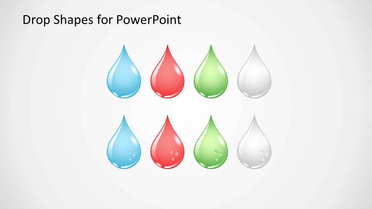 Drop Shapes for PowerPoint - SlideModel