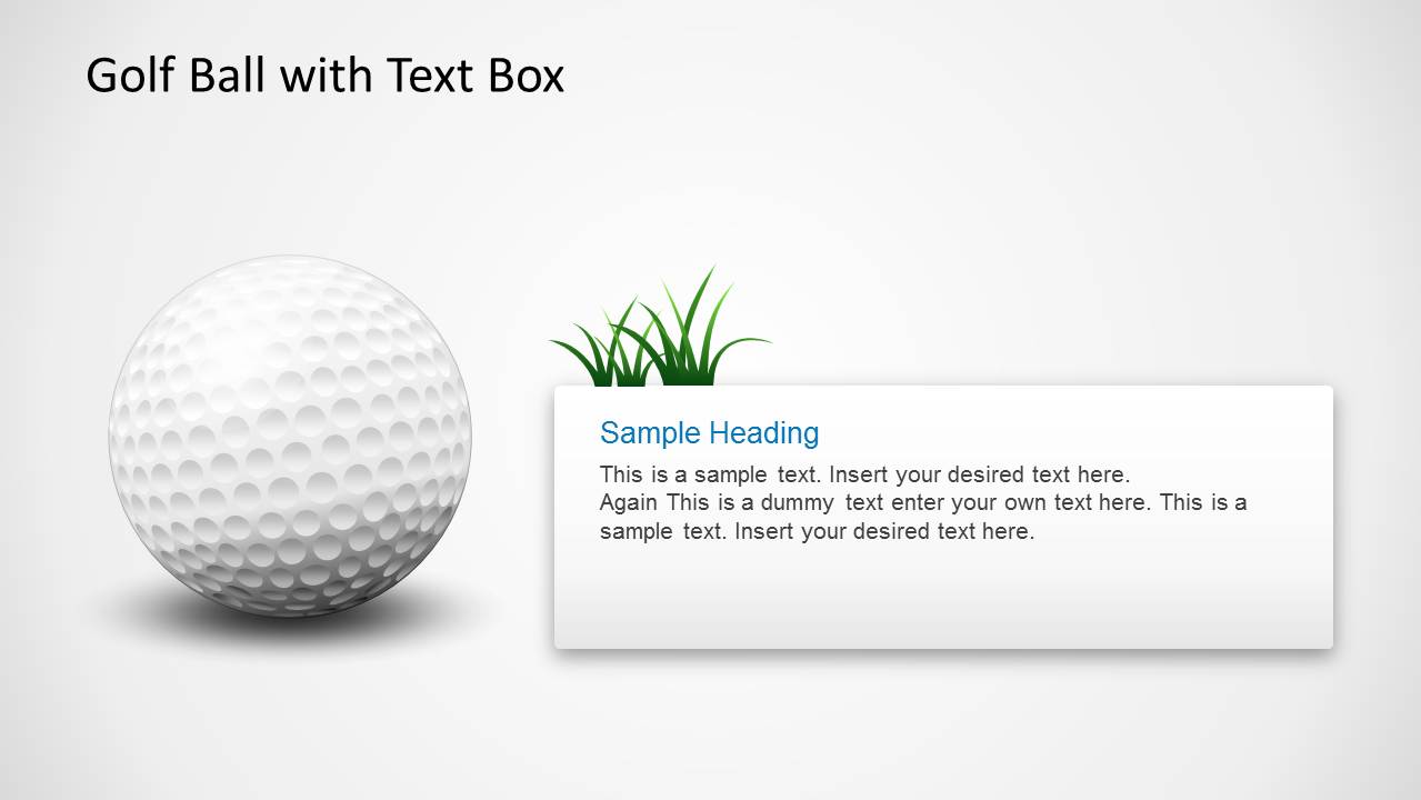 Golf Ball Shapes for PowerPoint - SlideModel