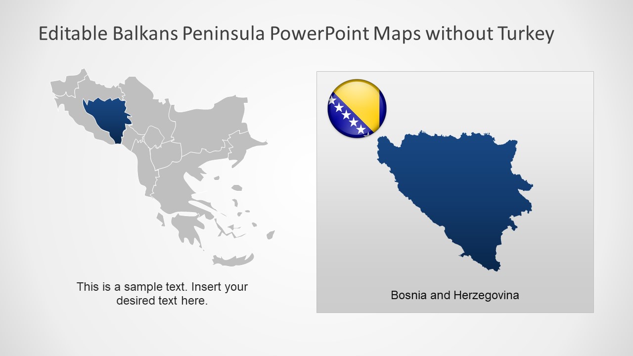 Balkans Peninsula PowerPoint Maps - SlideModel