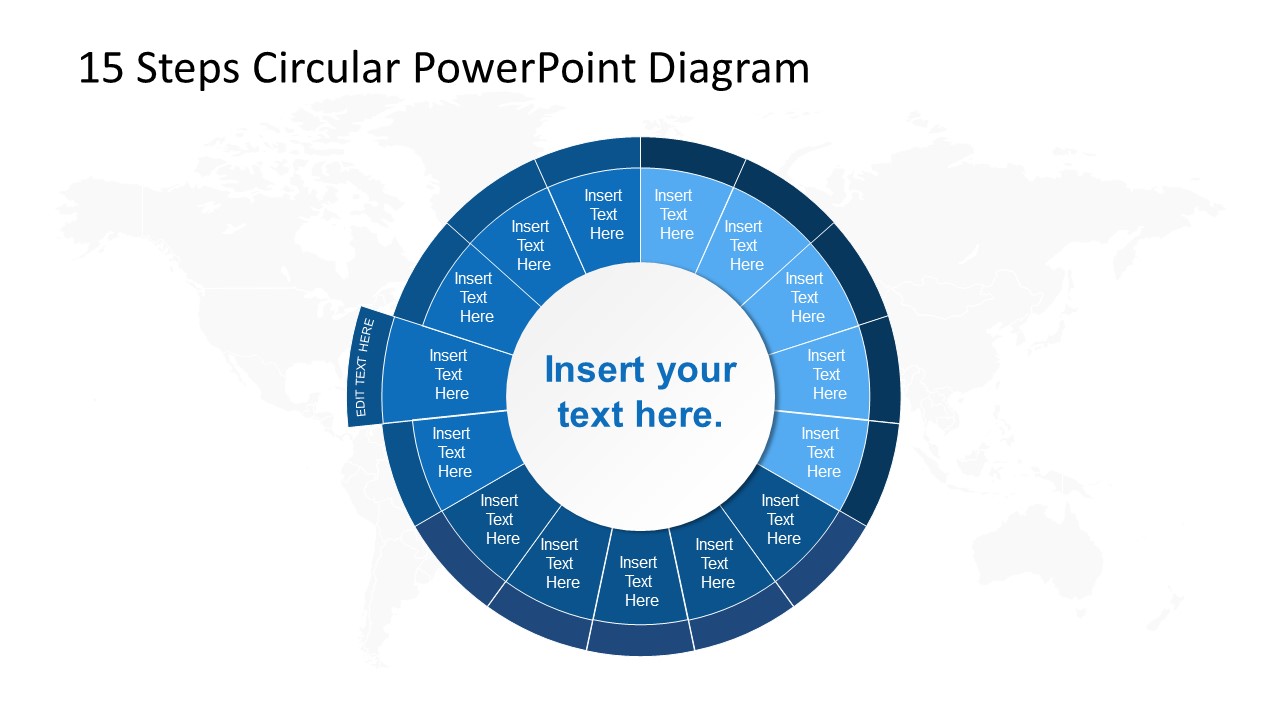 Circular Process Diagram 12 Process - SlideModel