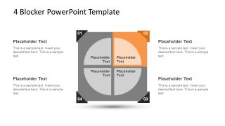 4 Blocker PowerPoint Template - SlideModel