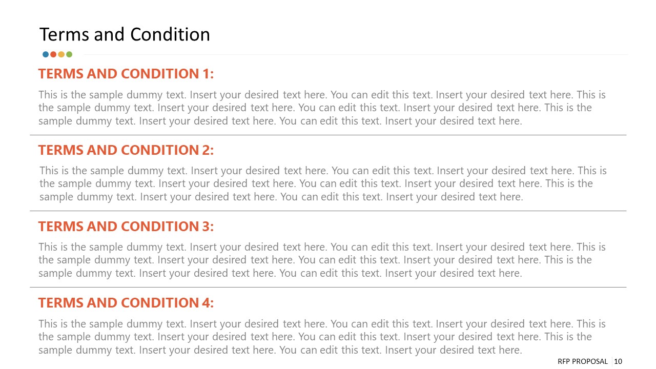 RFP Proposal PowerPoint Template - SlideModel