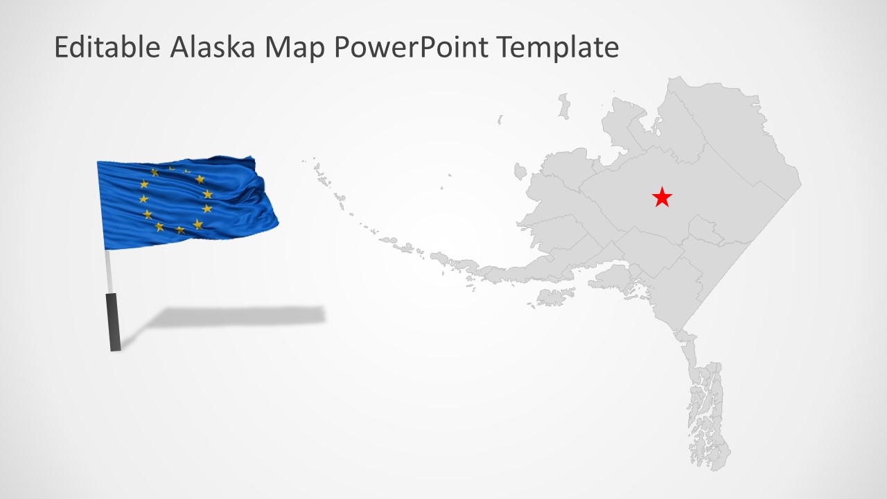 Alaska US State PowerPoint Map - SlideModel