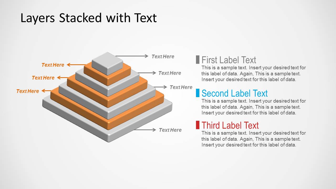 3D Stacked & Multi-Layer Diagram for PowerPoint - SlideModel