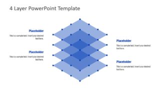 Simple 3 Layer PowerPoint Template - SlideModel