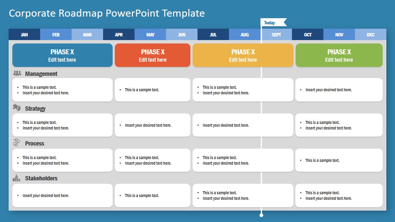 Roadmap Template For Powerpoint