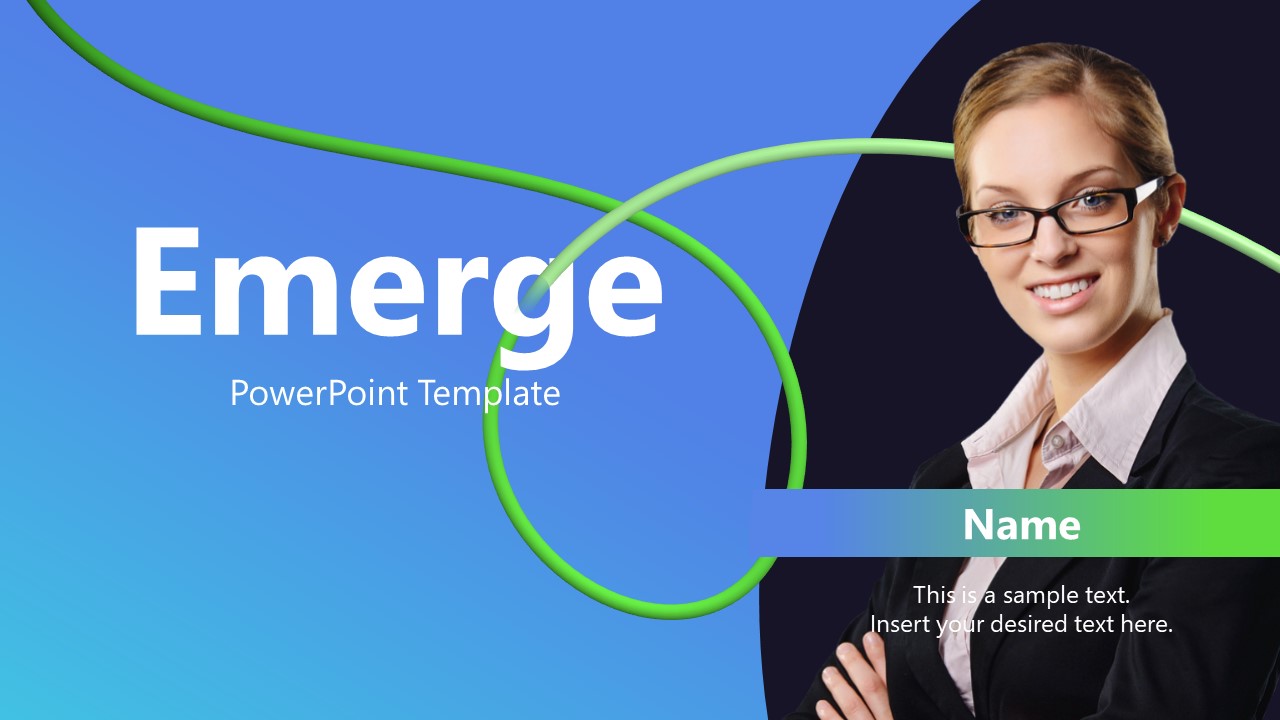 Emerge PowerPoint Template - SlideModel
