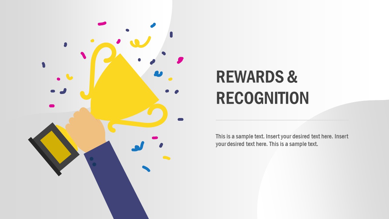 Reward Recognition PowerPoint Template Editable PPT Template