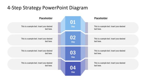 4 Steps PowerPoint Templates