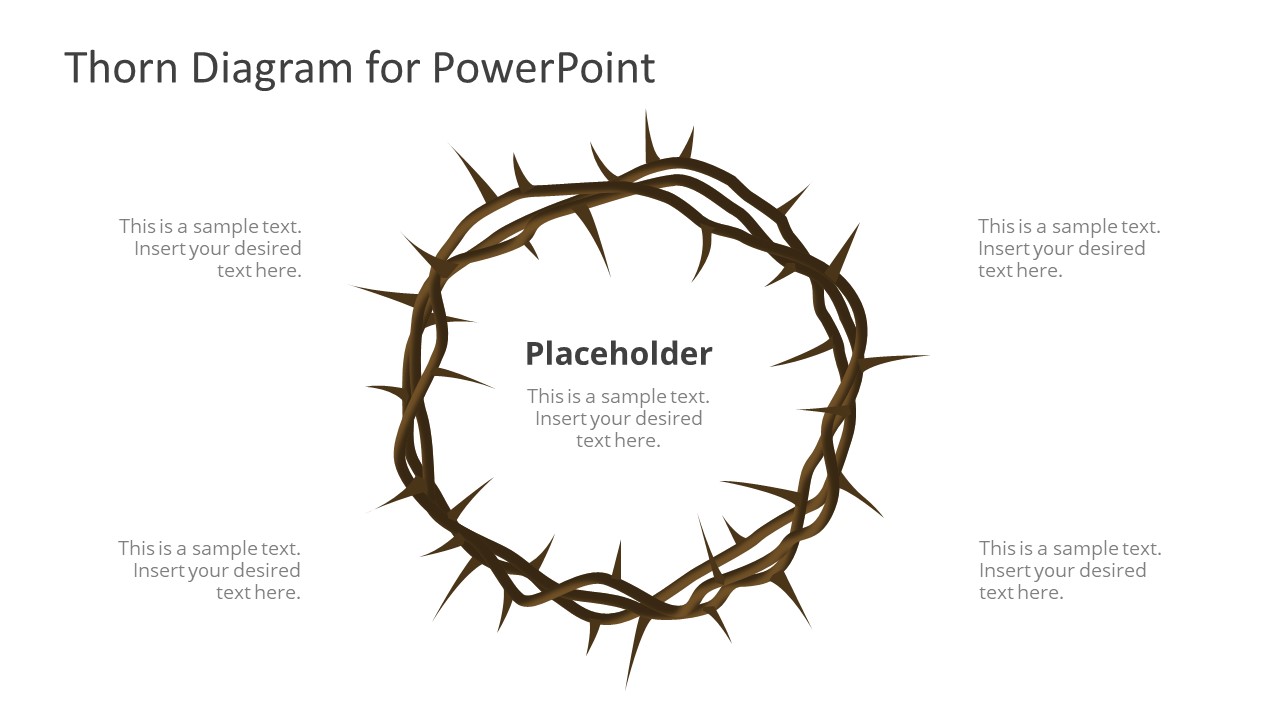 Thorn Diagram for PowerPoint - SlideModel