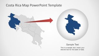 Editable Costa Rica Map PowerPoint Template - SlideModel