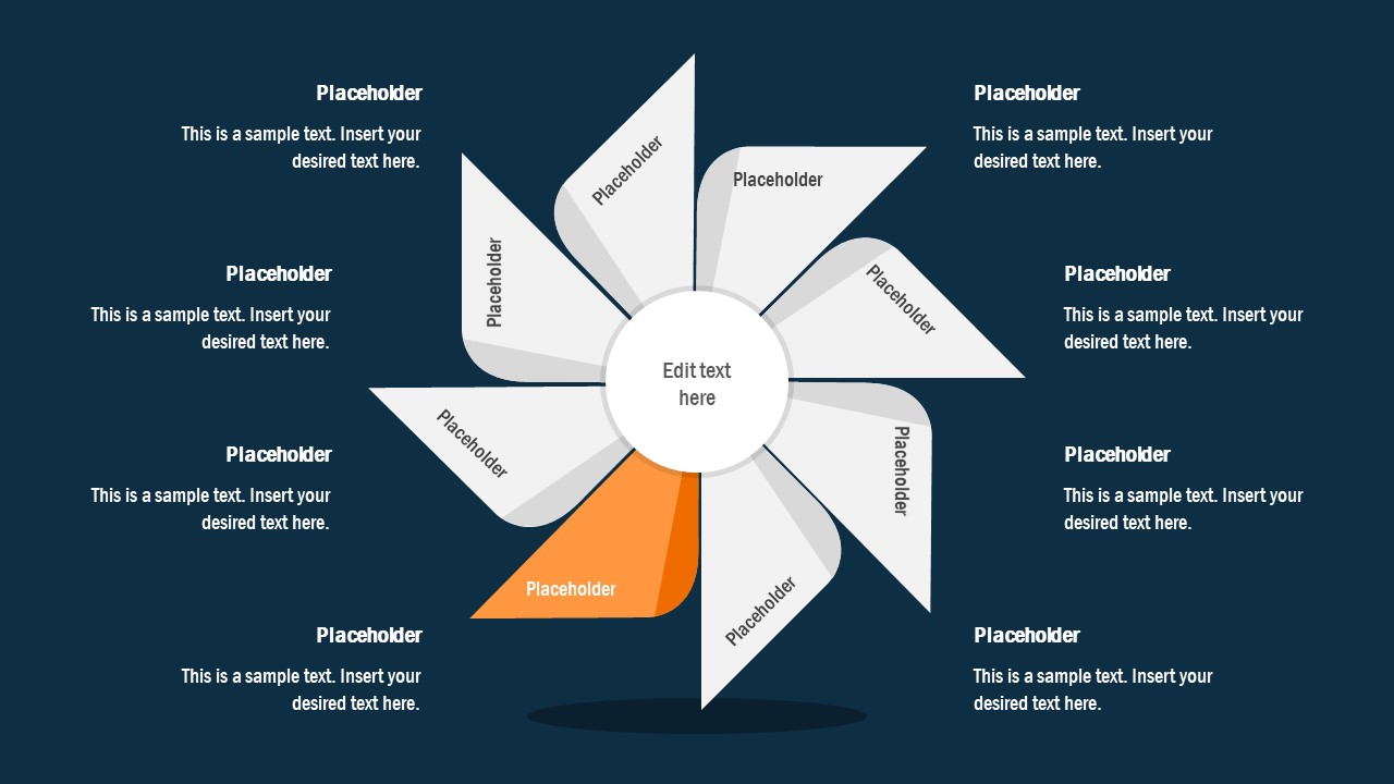 8-Item Flywheel Diagram Template for PowerPoint - SlideModel