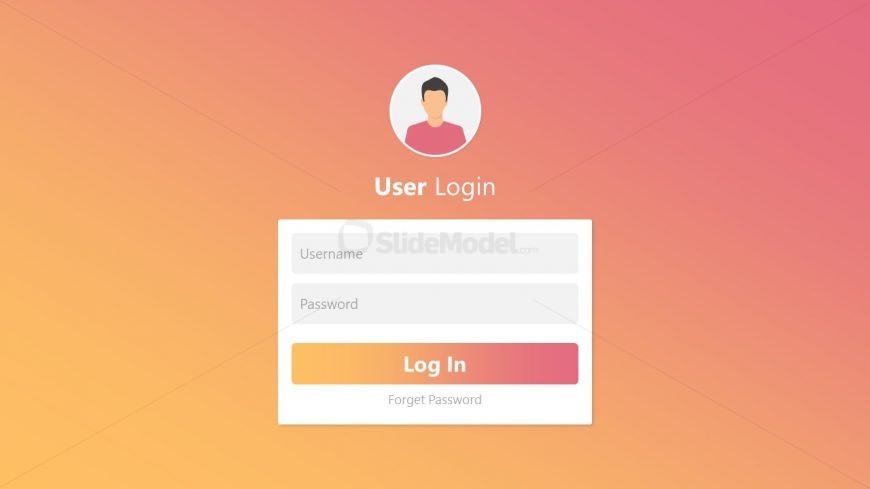 User Login Mockup UI Template - SlideModel User Login Mockup UI Template - SlideModel