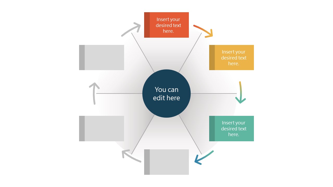 Editable Slides of Wheel Concept Diagram - SlideModel Editable Slides of Wheel Concept Diagram - SlideModel