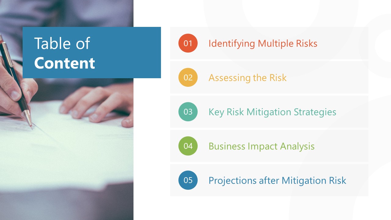 Mitigation Plan PowerPoint Template - SlideModel