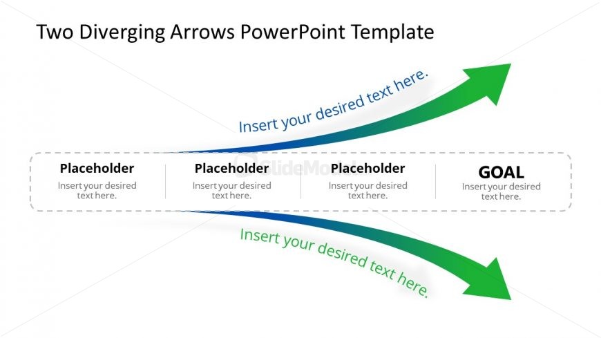 Diverging Arrows Timeline Diagram Template - SlideModel Diverging Arrows Timeline Diagram Template - SlideModel