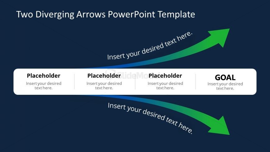 4 Steps Timeline Diverging Arrows PowerPoint - SlideModel 4 Steps Timeline Diverging Arrows PowerPoint - SlideModel