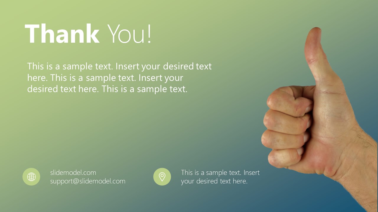 Thank You Images PowerPoint Template & Presentation Slides