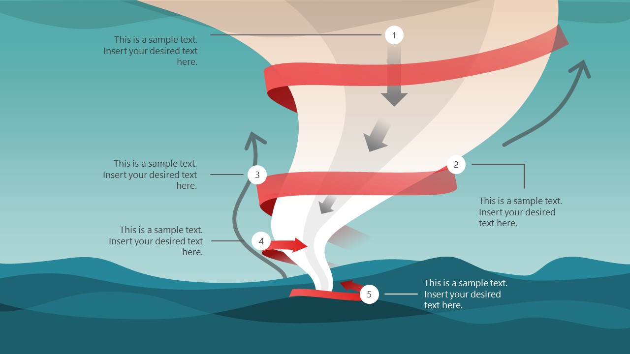 Tornado Diagram PowerPoint Template - SlideModel