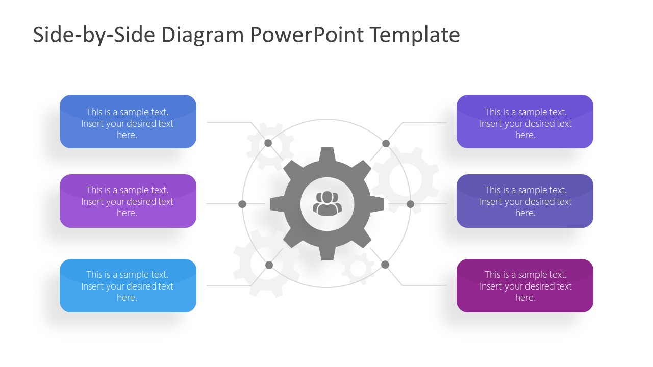 Side-by-Side Diagram PowerPoint Template - SlideModel