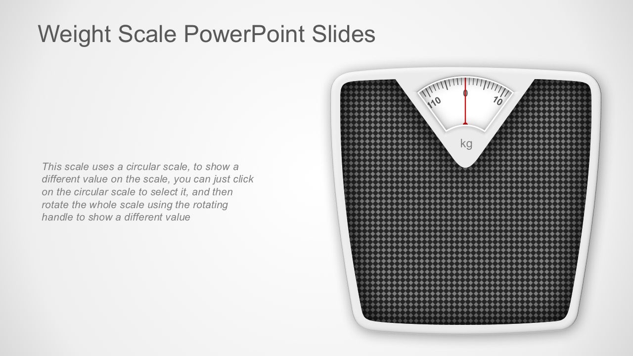 Weighing Scale PowerPoint Slides