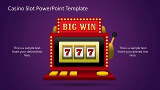 Casino Slot PowerPoint Template - SlideModel