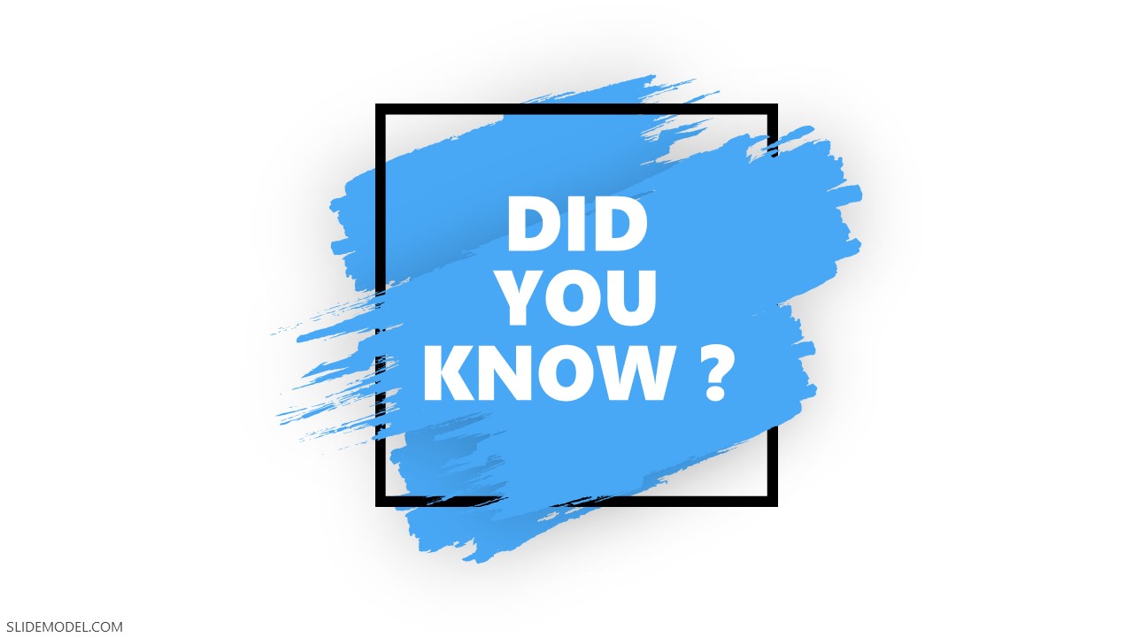 Did You Know Slide PowerPoint Template - SlideModel