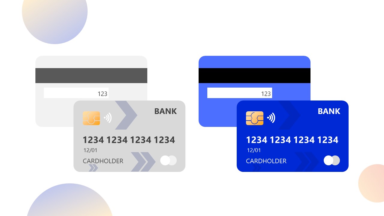 Credit Card Template for PowerPoint - SlideModel