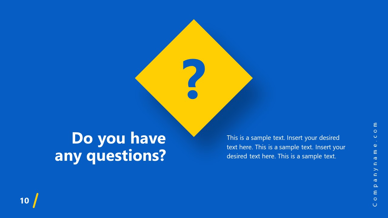 Impactful PowerPoint Template - 11-slide Presentation Deck