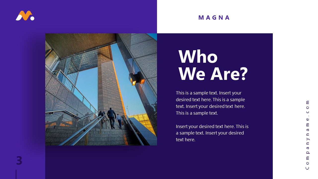 Magna Presentation Who We Are Template - SlideModel