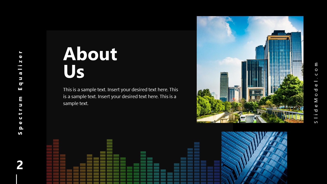 Spectrum PowerPoint Who We Are Slide - SlideModel