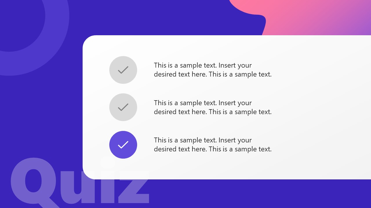 Quiz Maker Slides Toolkit PowerPoint Template - SlideModel