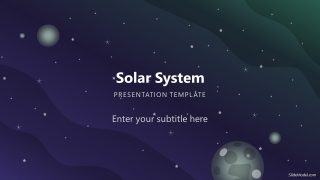 Solar System PowerPoint Template - SlideModel