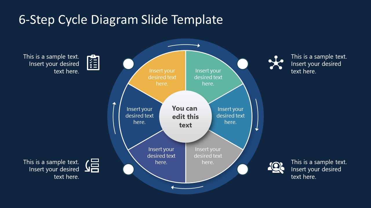 Presentation of 6 Steps Cycle Diagram Arrow PowerPoint - SlideModel Presentation of 6 Steps Cycle Diagram Arrow PowerPoint - SlideModel