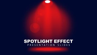 Spotlight Effect Presentation Slides Template for PowerPoint - SlideModel