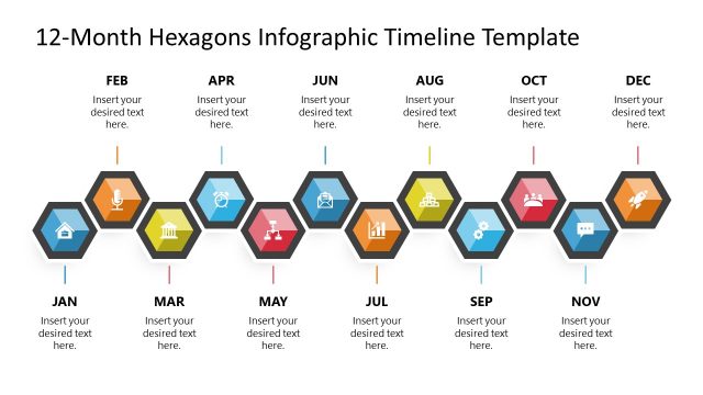 Hexagon Shape Templates for PowerPoint
