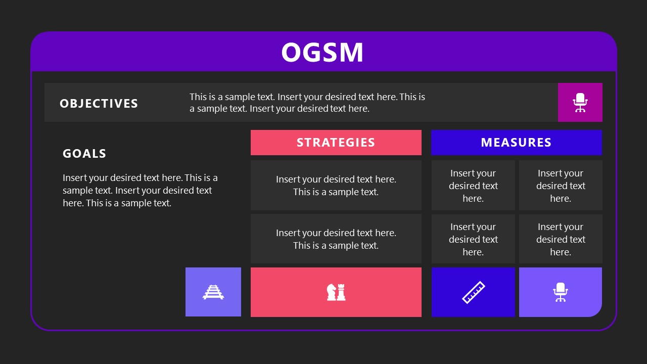 OGSM PowerPoint Template & Google Slides Presentation