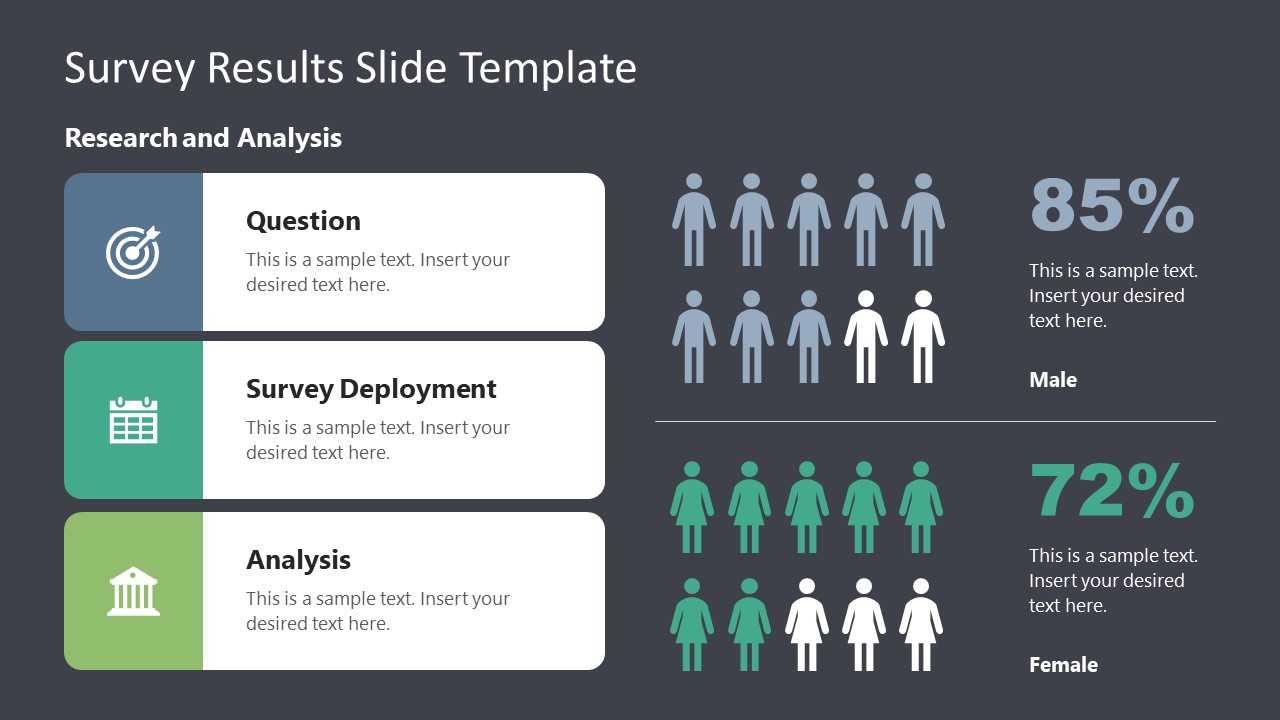Survey Results PowerPoint Template & Google Slides