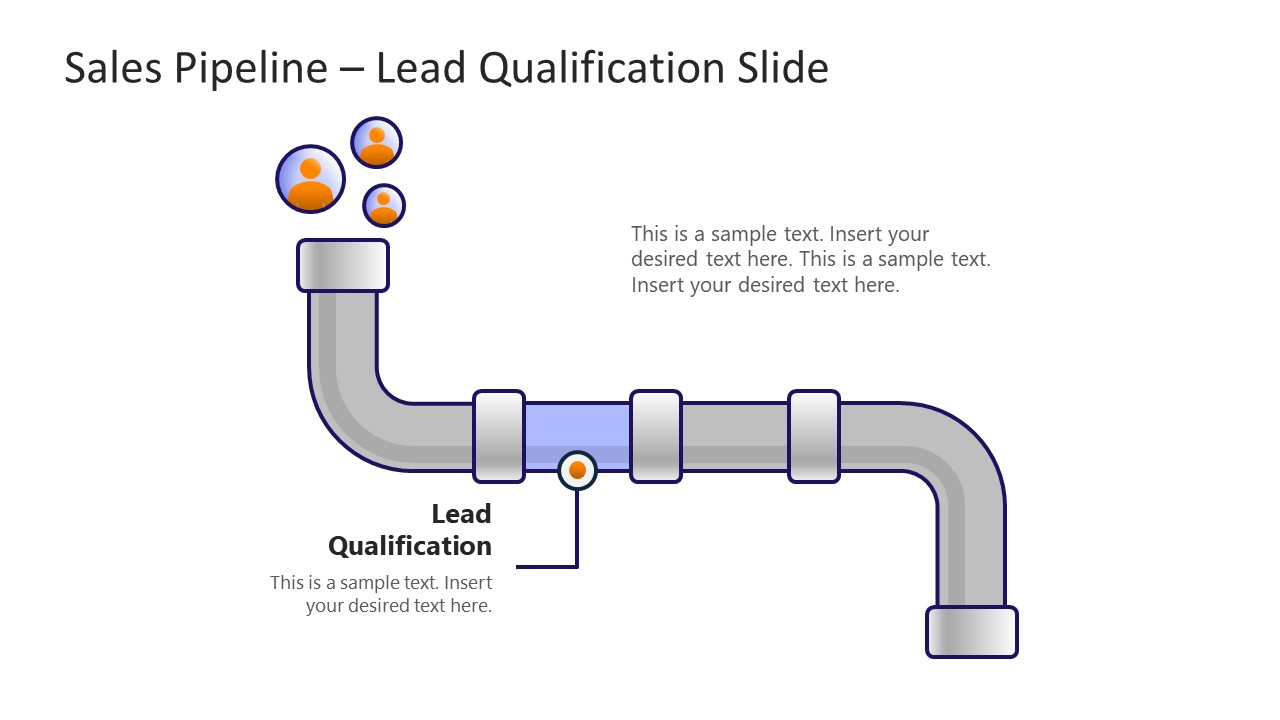 Sales Pipeline Slide Template for PowerPoint