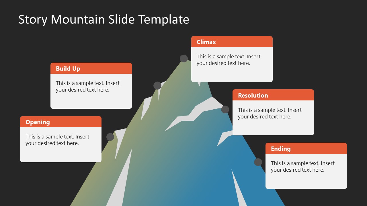 Story Mountain PowerPoint Template