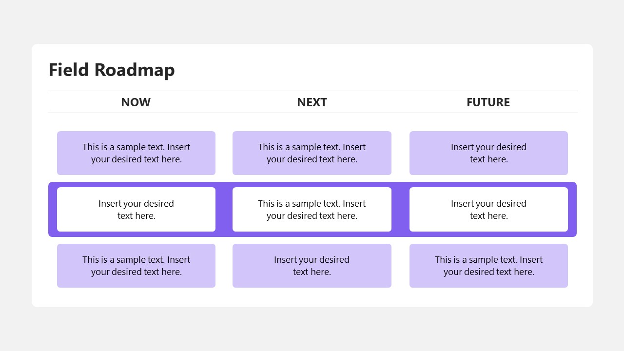 Animated Product Roadmap PowerPoint Template