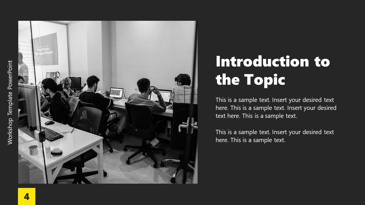 Workshop Template PowerPoint & Presentation Slides