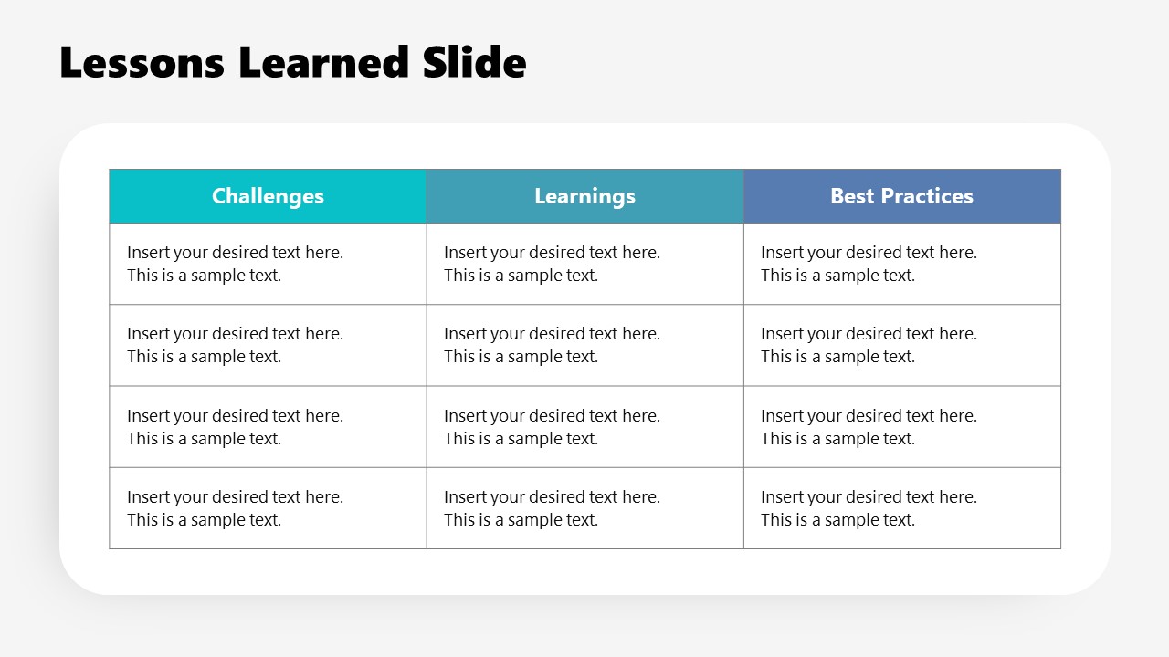 My First 100 Days PowerPoint Template