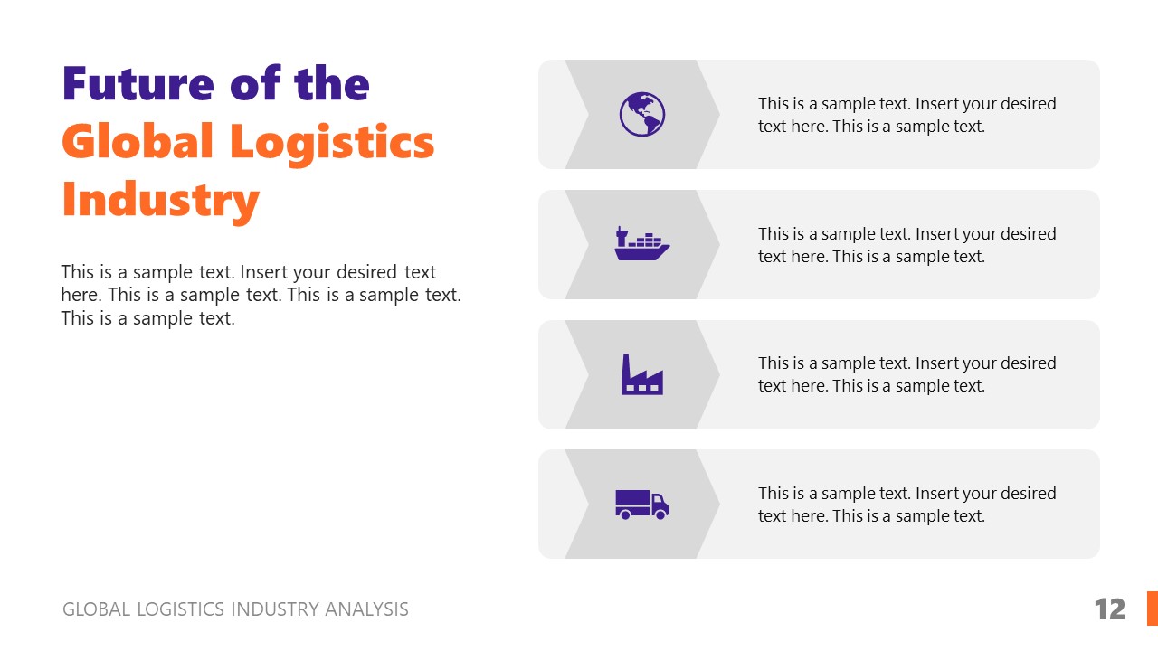 Global Logistics PowerPoint Template